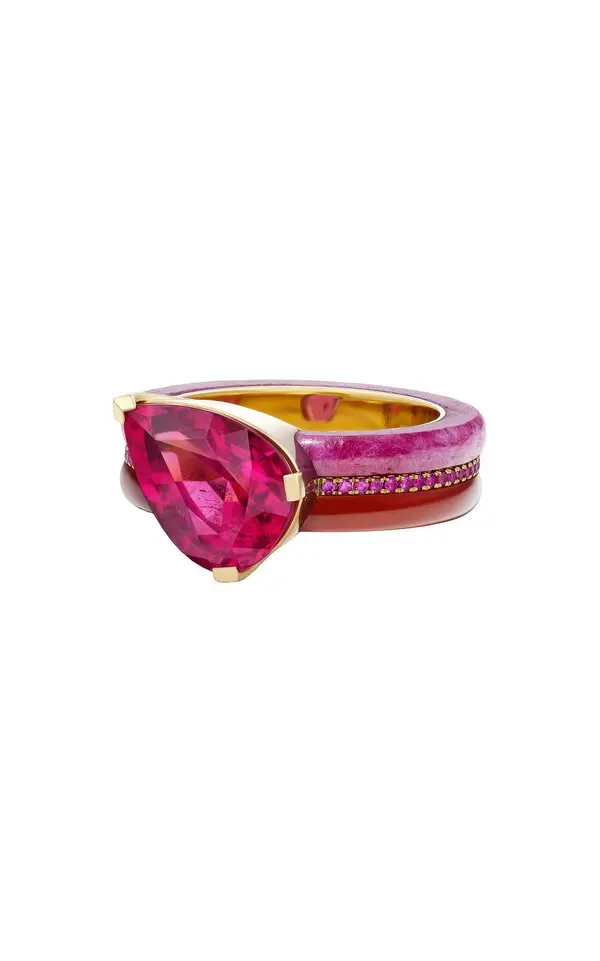 EMILY P. WHEELER 18k Yellow Gold Stacked Ring