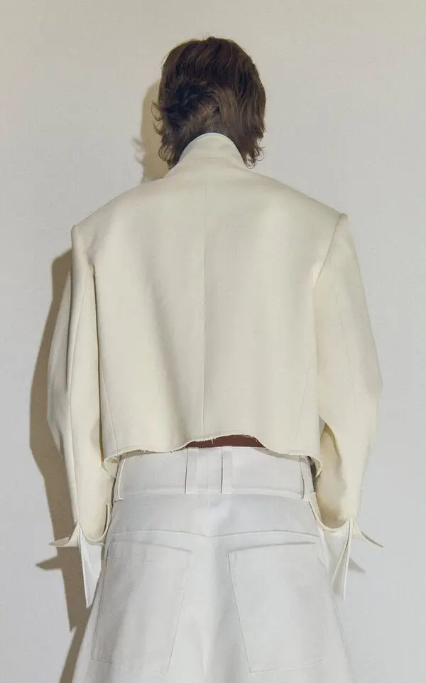 DARKPARK Maxime Double-sleeved Cropped Blazer