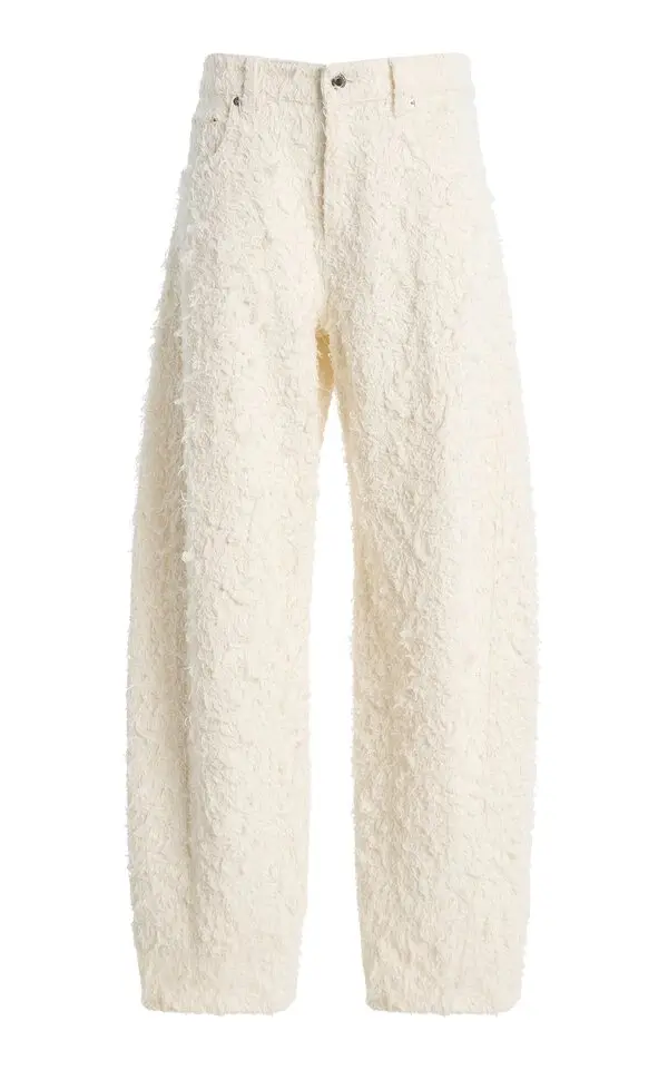 HAIKURE Clyde Barrel-leg Jeans - Ivory
