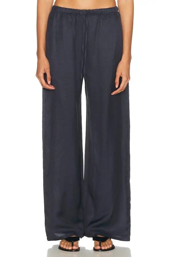LESET Daniel Drawstring Pocket Pant - Midnight