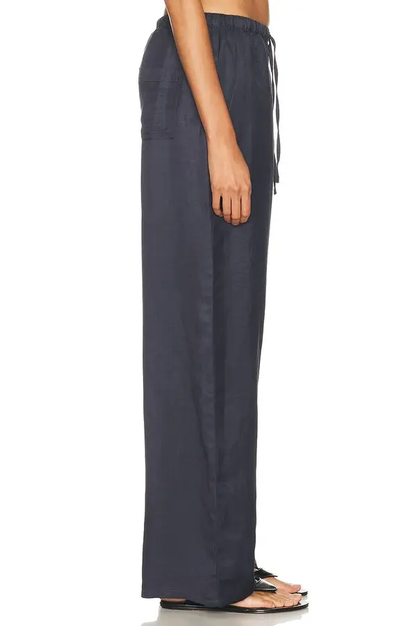 LESET Daniel Drawstring Pocket Pant - Midnight