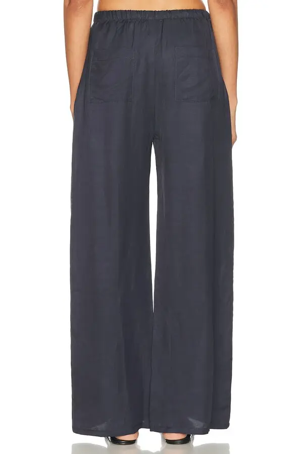 LESET Daniel Drawstring Pocket Pant - Midnight