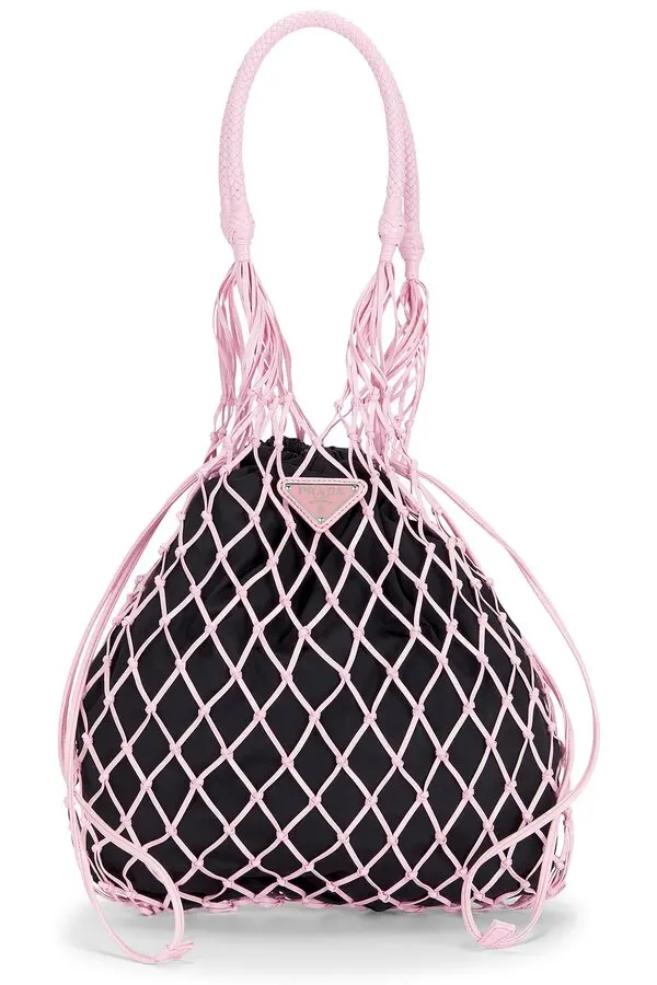 Prada Tessuto Net Tote Bag