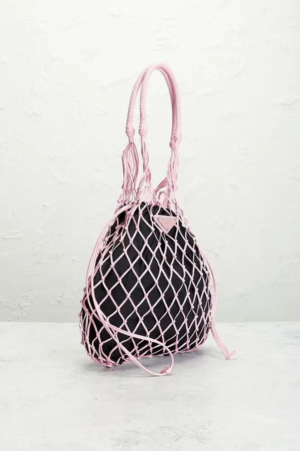 Prada Tessuto Net Tote Bag