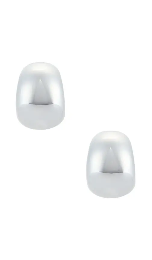 MEGA Bulles Earrings - Metallic Silver