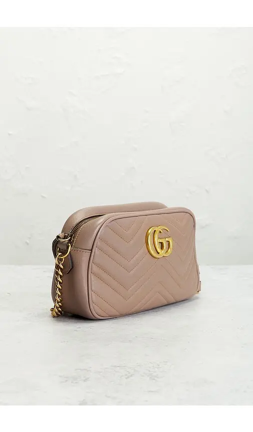 FWRD RENEW Gucci Gg Marmont Shoulder Bag - Pink