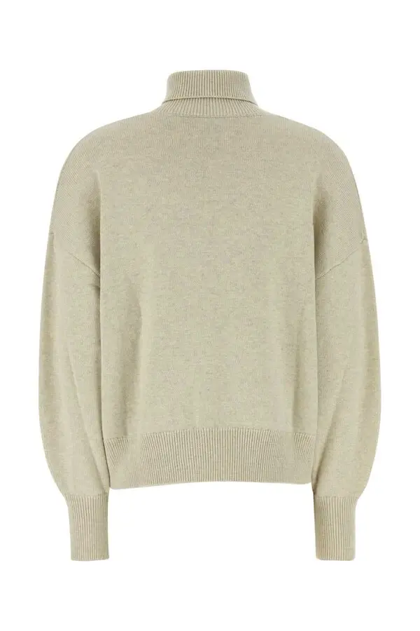Isabel Marant Étoile Melange Cotton Blend Oversize Sweater - Brown