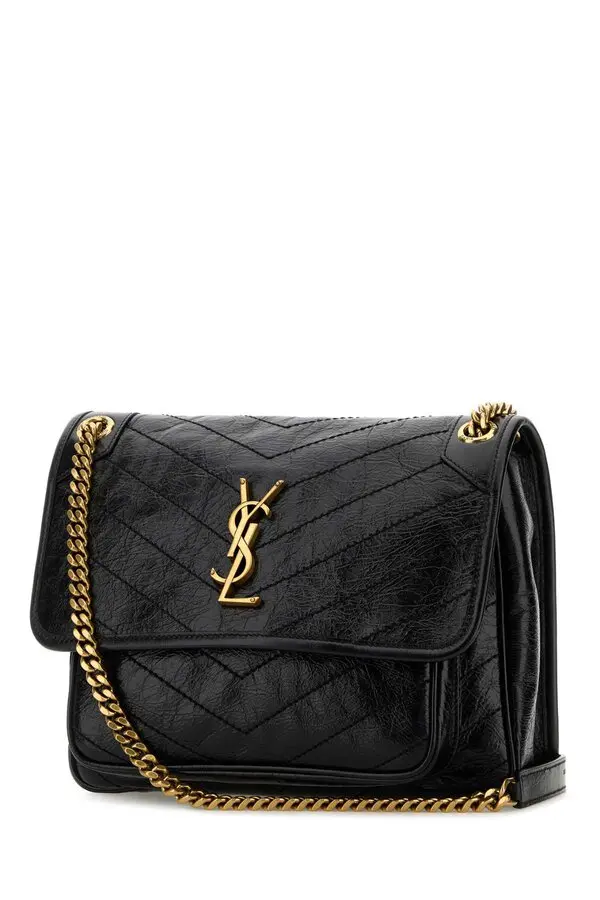 Saint Laurent Medium Niki Shoulder Bag - Black