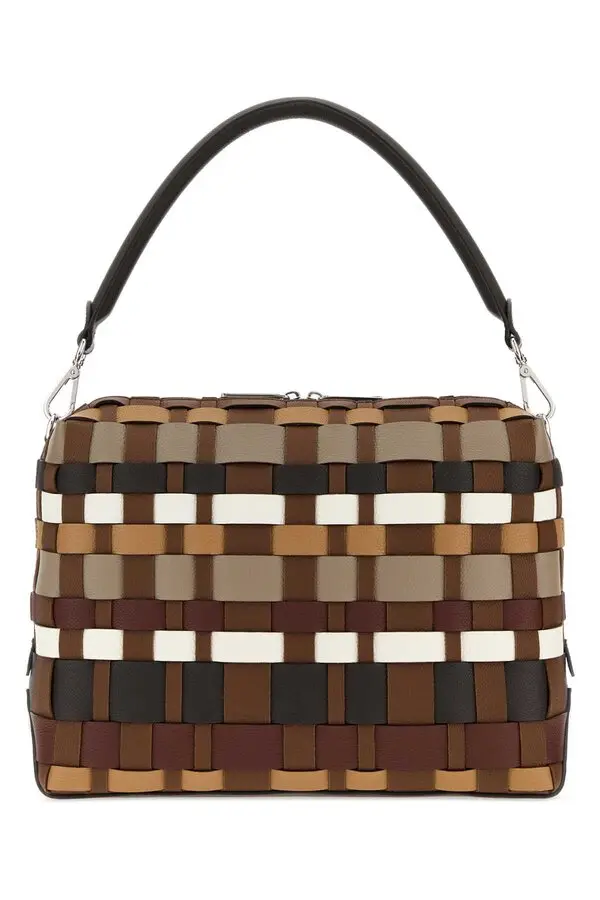 Fendi Leather Large Lui Shopping Bag - Multicolor