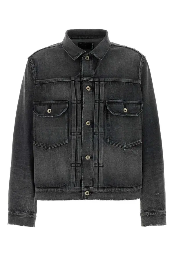 Sacai Denim Jacket - Black