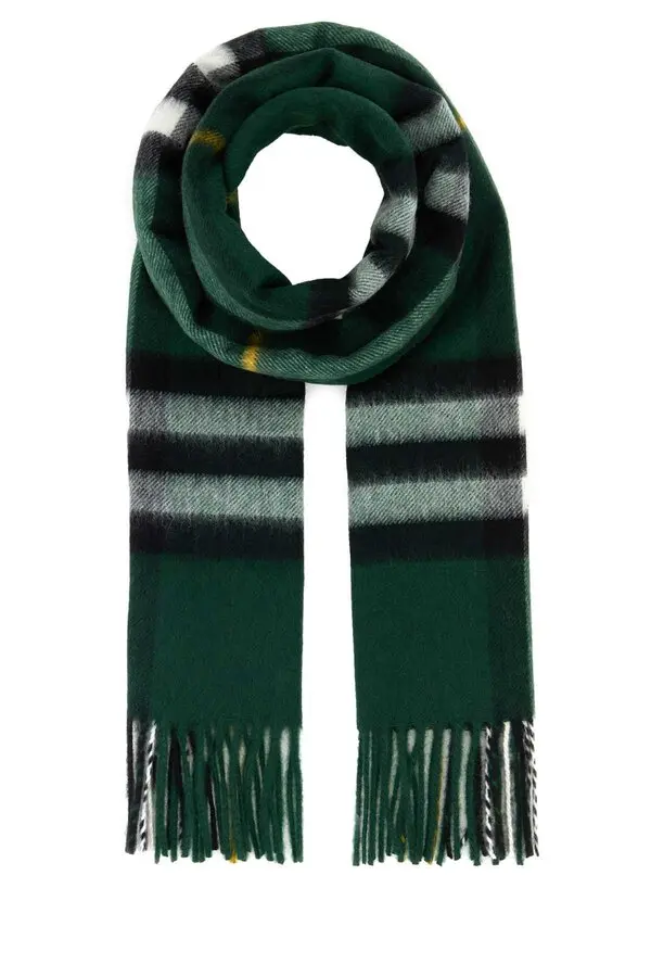 Burberry Embroidered Cashmere Scarf - Multicolor