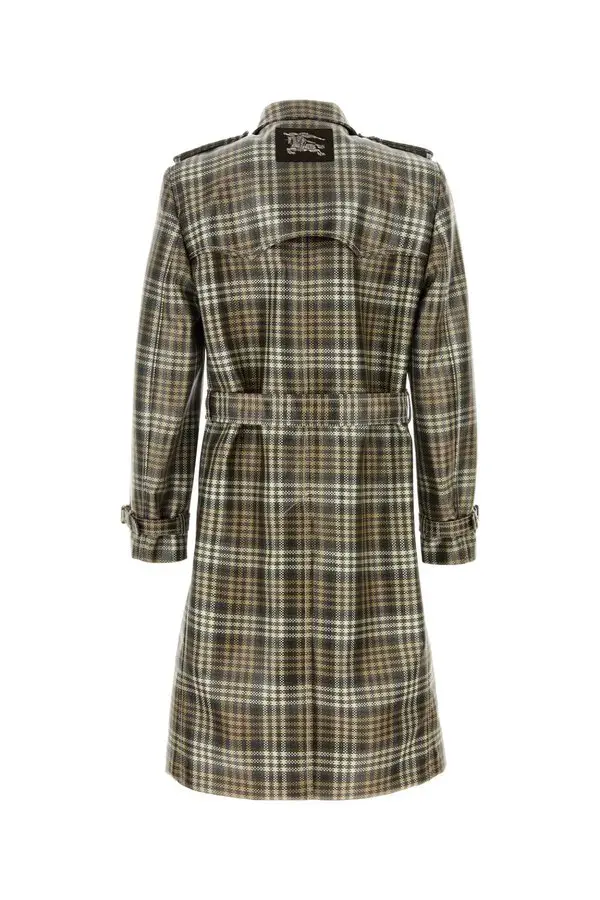 Burberry Embroidered Jacquard Foxfield Trench Coat