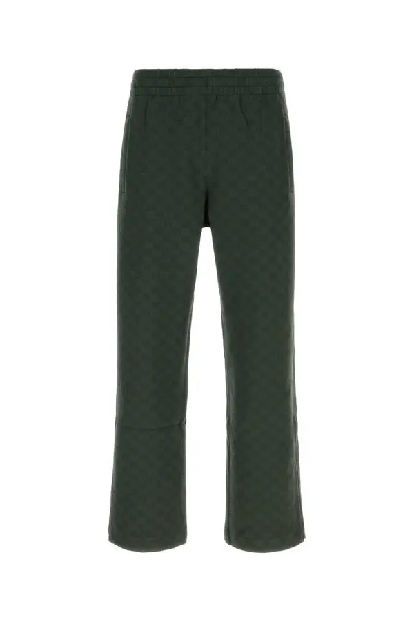 Gucci Bottle Stretch Nylon Joggers - Green