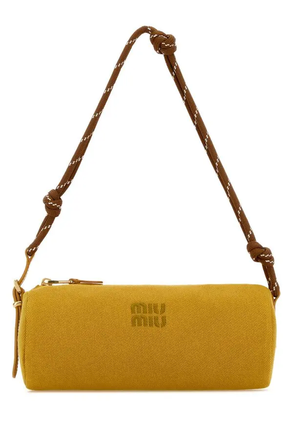 Miu Miu Gabardine Shoulder Bag