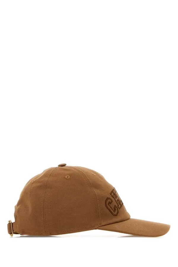 Chloé Twill Baseball Cap - Brown
