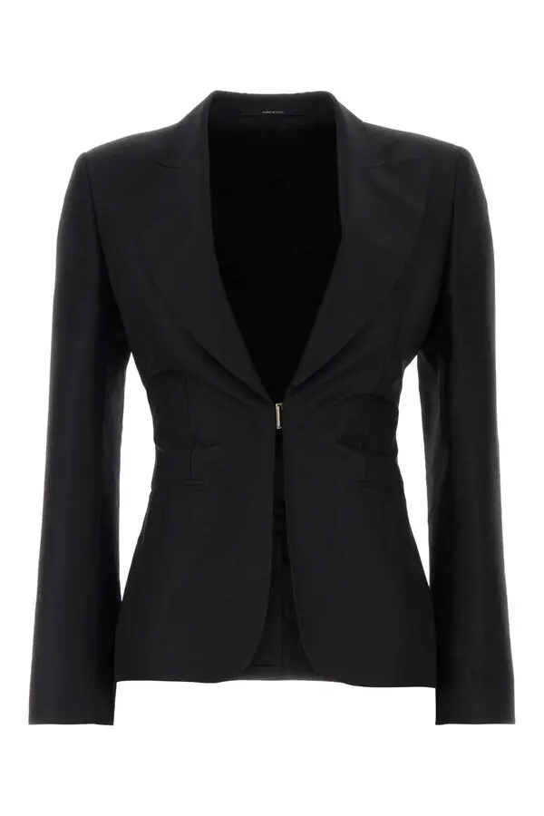 Gucci Faille Blazer - Black
