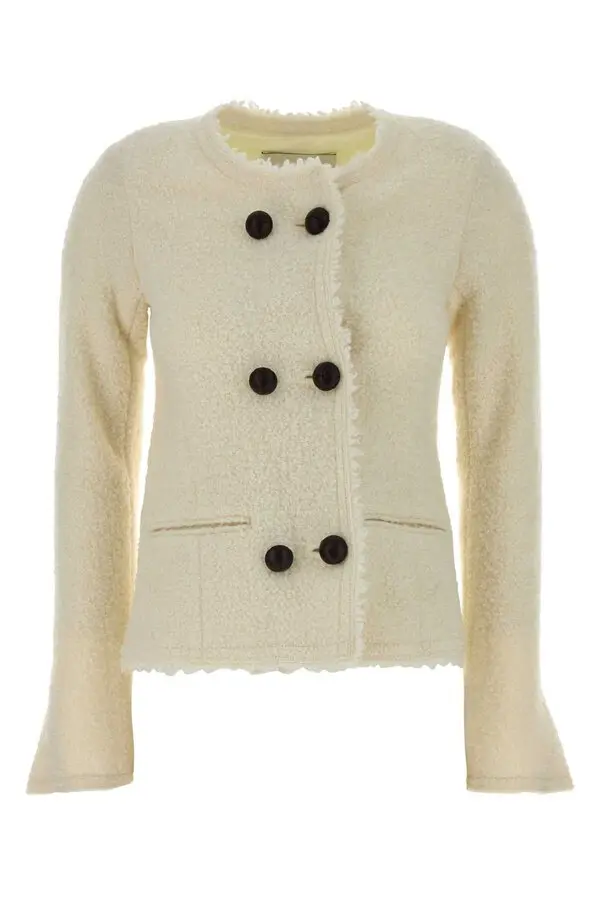Isabel Marant Étoile Ivory Boucle Blazer