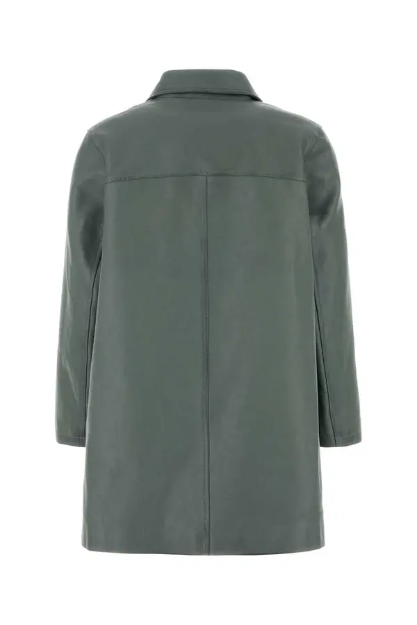 Chloé Powder Leather Jacket - Blue