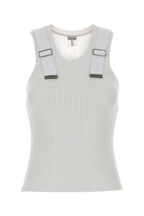 Loewe Stretch Cotton Tank Top