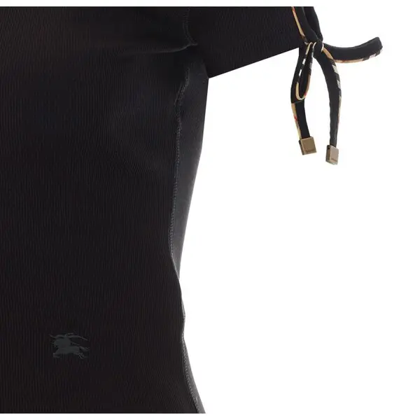 Burberry Taisie Short Sleeve T-shirt - Black