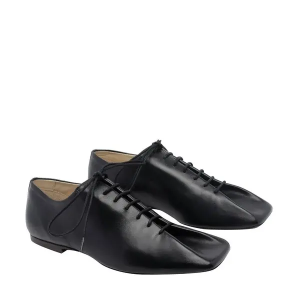 LEMAIRE Souris Flat Classic Lace Up Shoes