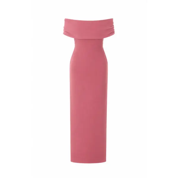 Solace London Adele Maxi Dress - Pink