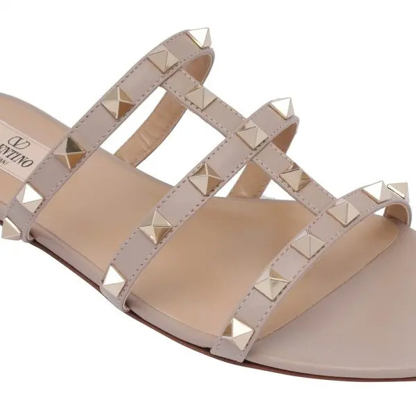 Valentino Garavani Rockstud Slide Sandals