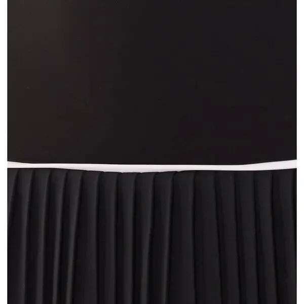 Amiri Logo Pleated Mini Dress