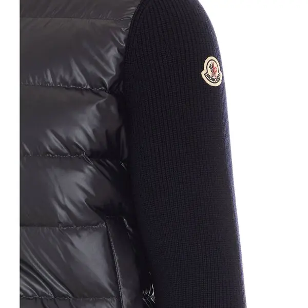 Moncler Logo Padded Cardigan
