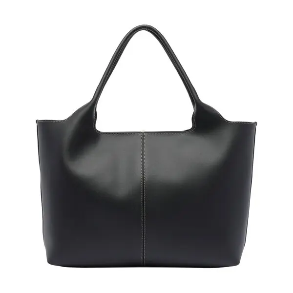 TOD'S Medium-small Leather Shoulder Bag