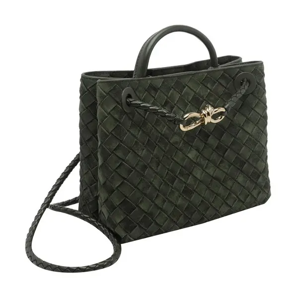 Bottega Veneta Andiamo Small Woven Bag