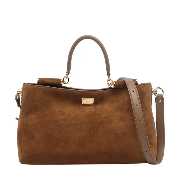 Dolce & Gabbana Vittoria Handbag Medium - Brown