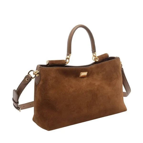 Dolce & Gabbana Vittoria Handbag Medium - Brown