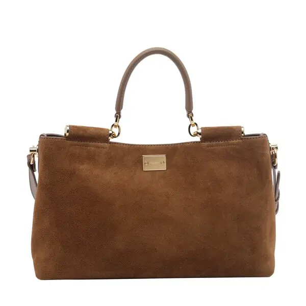 Dolce & Gabbana Vittoria Handbag Medium - Brown