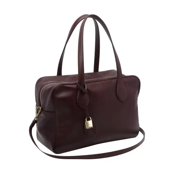 Brunello Cucinelli Logo Handbag - Brown