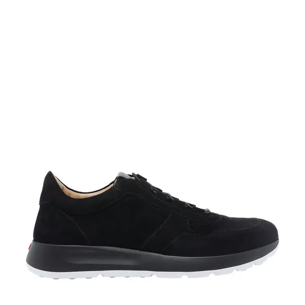 TOD'S Suede Lace-up Sneakers - Black