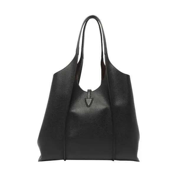 TOD'S Medium T Timeless Shopping Bag - Black