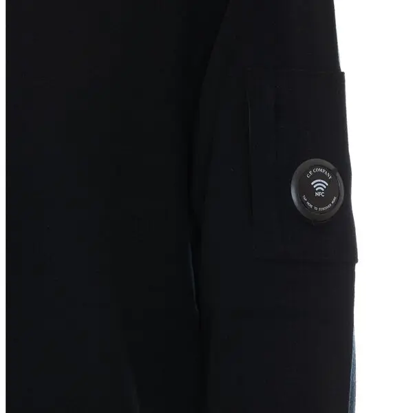 C.P. COMPANY Lens Extrafine Merino Wool Sweater