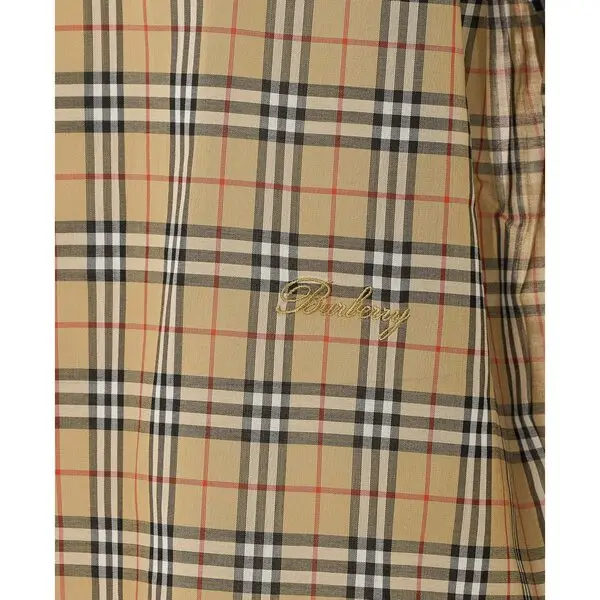 Burberry Check Motif Shirt