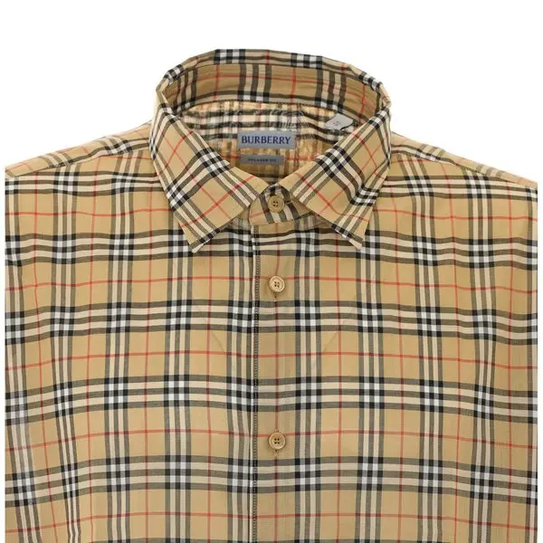 Burberry Check Motif Shirt