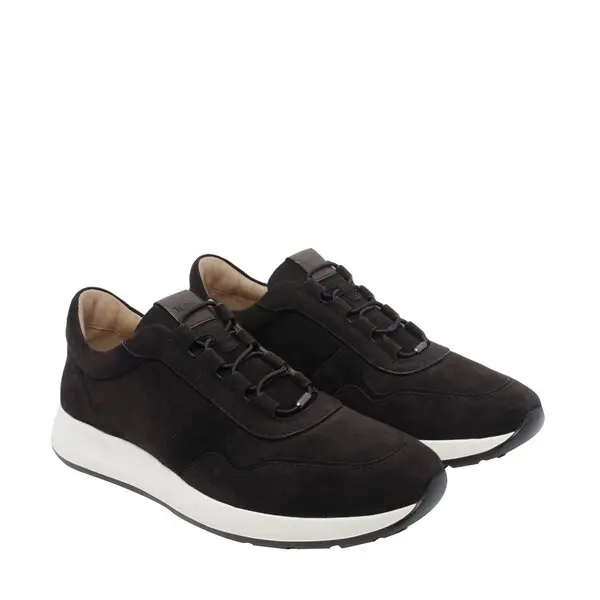 TOD'S Calf Leather Sneakers - Brown