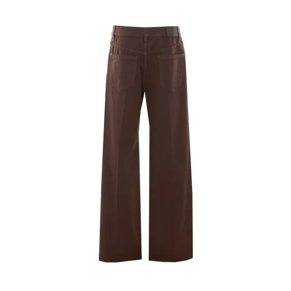 Brunello Cucinelli Straight-leg Denim Pants - Brown