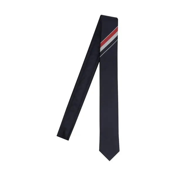 Thom Browne Logo Stripe Tie