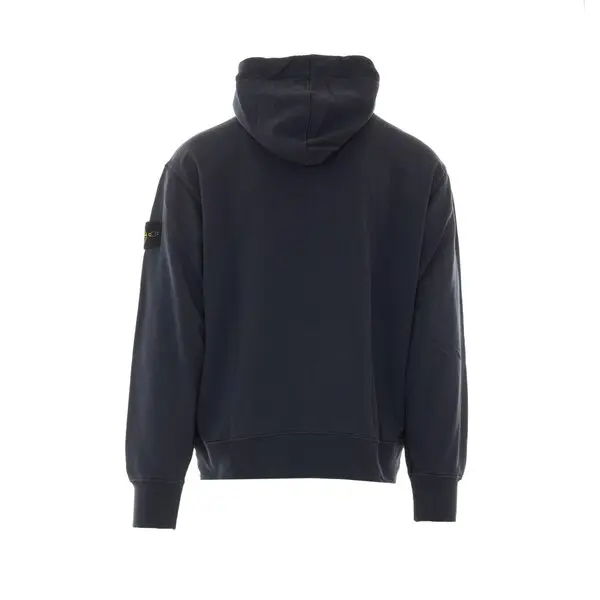 Stone Island Logo Zipped Hoodie