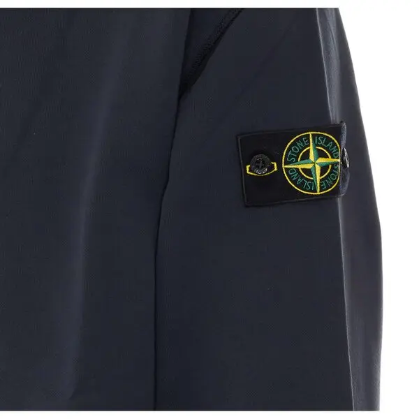 Stone Island Logo Zip Hoodie