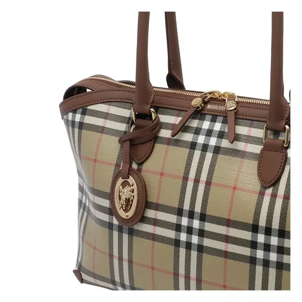 Burberry Small Check Tote Bag