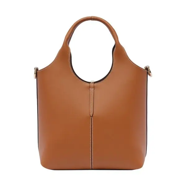 TOD'S Mini Shopping Tote Bag - Brown