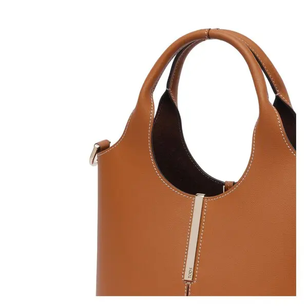TOD'S Mini Shopping Tote Bag - Brown