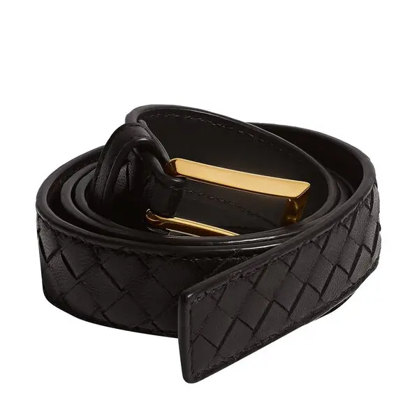 Bottega Veneta Solo Belt - Brown