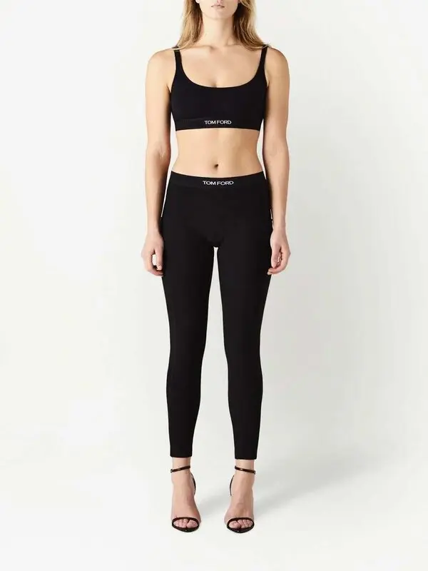 TOM FORD Signature Bralette With Logo Band